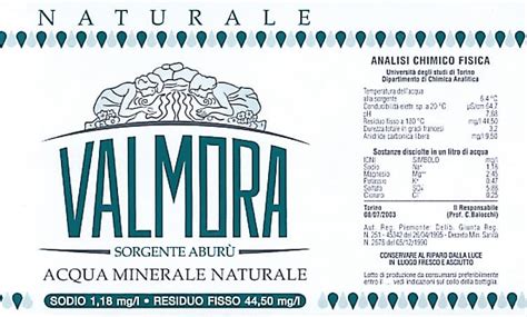 Valmora Bere Acqua