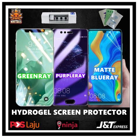 Xiaomi Redmi Note 9 Redmi Note 9s Note 9 Pro Note 9 Pro Max Hydrogel Screen Protector Ag