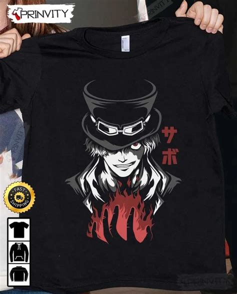Sabo One Piece Anime T Shirt The King Of The Pirates One Piece Manga Best Gifts For One Piece