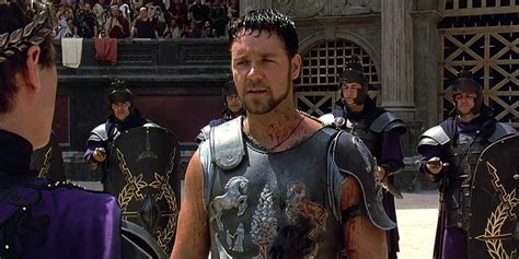 Joaquin Phoenixs Signature Thumbs Down” Move In Gladiator Is
