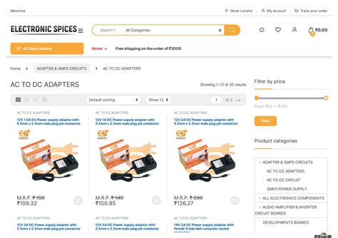 Buy AC TO DC ADAPTERS By Electronicspices Issuu