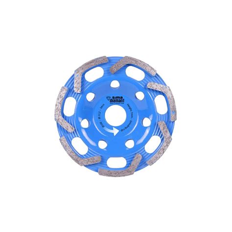 Disque Diamant Coupe à Sec Ponçage Béton et Granit 115 mm SIMA