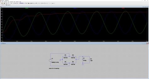 Ltspice Bridge Rectifier Odd Output Electrical Engineering Stack