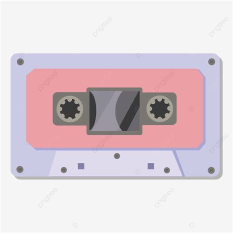 파스텔 카세트 테이프 포도 수확 복고풍 자주색 Png 일러스트 및 벡터 에 대한 무료 다운로드 Pngtree