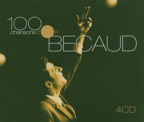 100 Chansons D Or Becaud Gilbert Amazon Fr Musique
