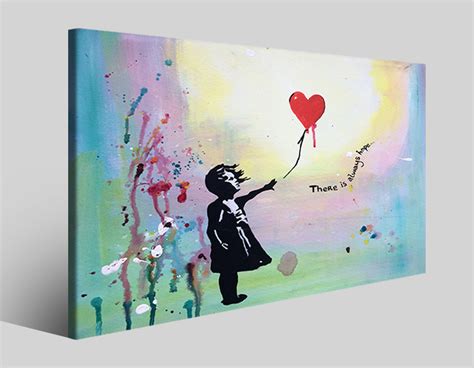 Quadri Banksy Art X Stampe Famose Su Tela ArtGallery
