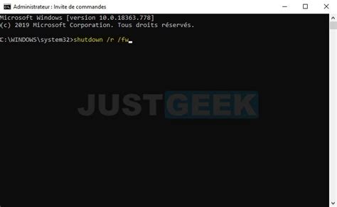 Accéder Aux Paramètres Du Firmware Uefi Depuis Windows 10