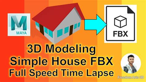 Behind The Scenes 3d House Modeling Time Lapse In Maya Freedom Arts