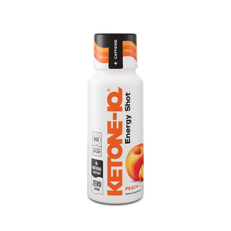 Ketone Iq Caffeine Shot Peach Suppco