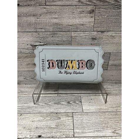 Loungefly Bags Loungefly Disney Dumbo Circus Ticket Wallet Blue