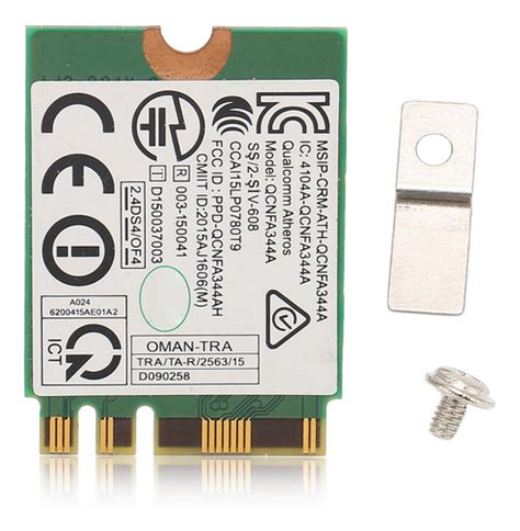 Módulo Inalámbrico Tarjeta De Red Wifi Ngff Bt41 24ghz 5gh Cuotas