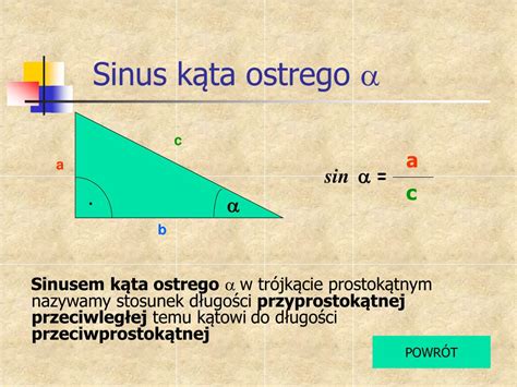 PPT Funkcje trygonometryczne kąta ostrego PowerPoint Presentation free download ID