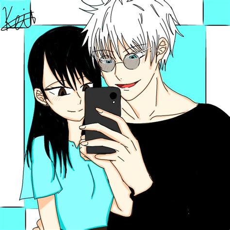 Gojo Satoru X Yn Fanart Anime Art Fan Art