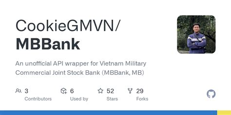 github cookiegmvn mbbank an unofficial api wrapper for vietnam