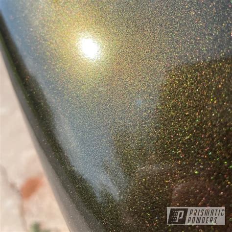 Harley Davidson Parts With Pine Brass Prismatic Powders