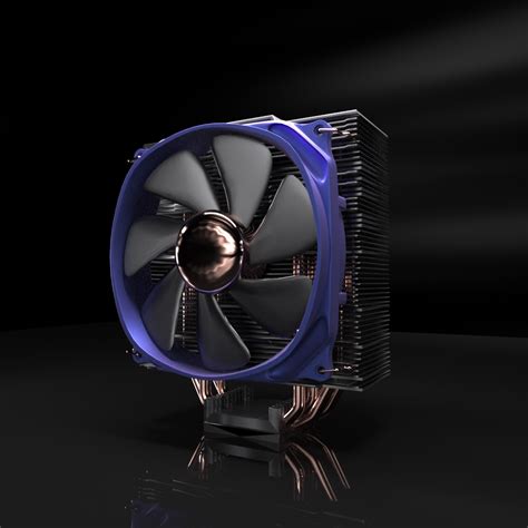 Cpu Cooler Visualization Behance