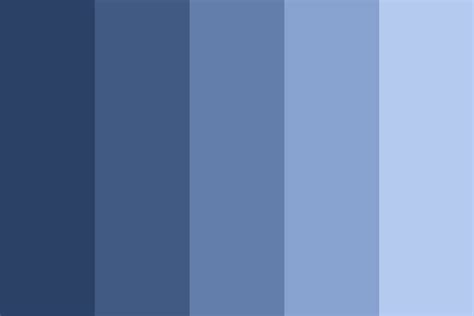 Midnight Blue Pearl Color Palette