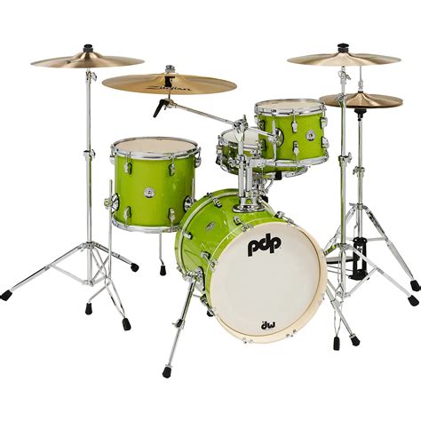 Pdp By Dw New Yorker 4 Piece Shell Pack With 16 Bass Drum Electric