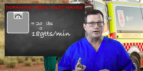 Dopamine Trick Acls Resources Acls Certification Association