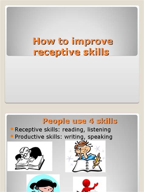 How To Improve Receptive Skills Pdf