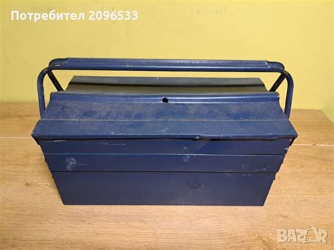 Метален куфар за инструменти като нов в Куфари с инструменти в гр