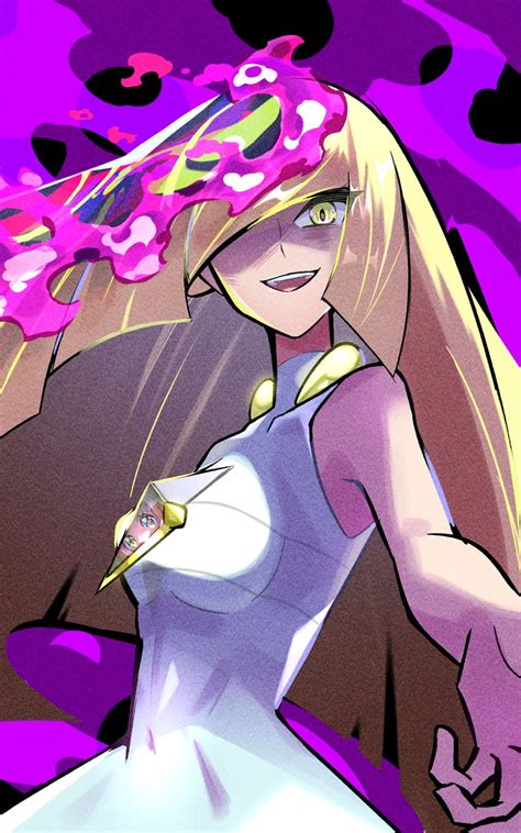 Lillie Lusamine And Lusamine Fused Pokemon And 1 More Drawn By