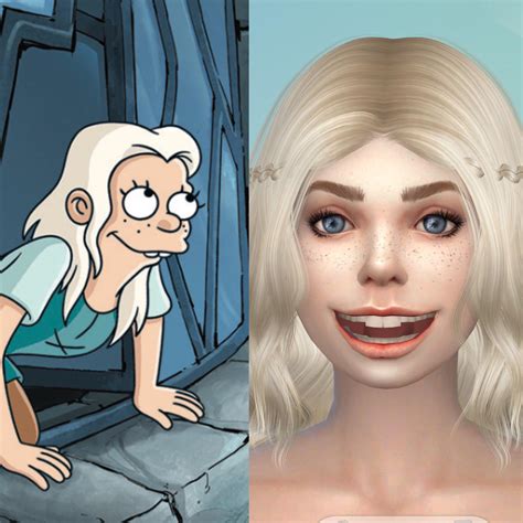 Princess Bean From Disenchantment R Thesims