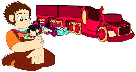 Wreck It Ralph And Vanellope Von Schweetz Fathers Day Special By