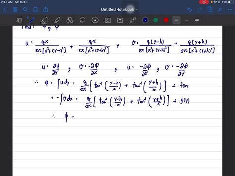 Solvedthe Steady Two Dimensional Flow Field Inside A Sloping Passage