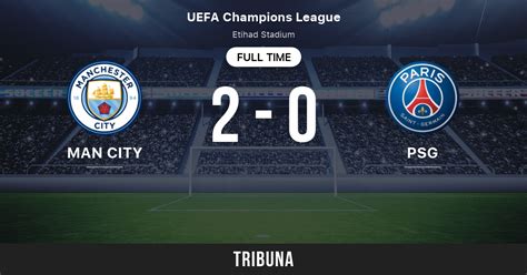 Manchester City Vs PSG Live Score Stream And H H Results Preview Match Manchester