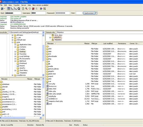 วิธีการใช้ Ftp อัพโหลดข้อมูลเว็บไซท์ โปรแกรม Filezilla วิธีการแก้ปัญหาการใช้งาน Chaiyo