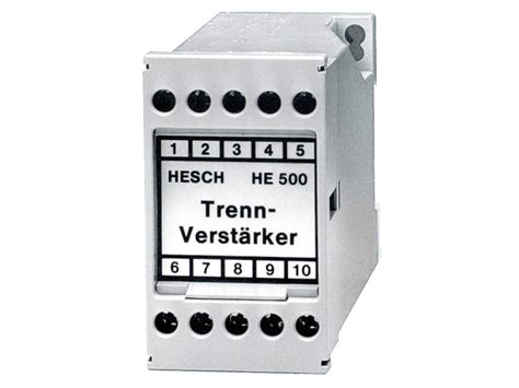 Galvanic Isolator Amplifier Din Rail Ritm Industry