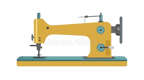 Classic Sewing Machine Craft And Tailoring Tool Vector Design