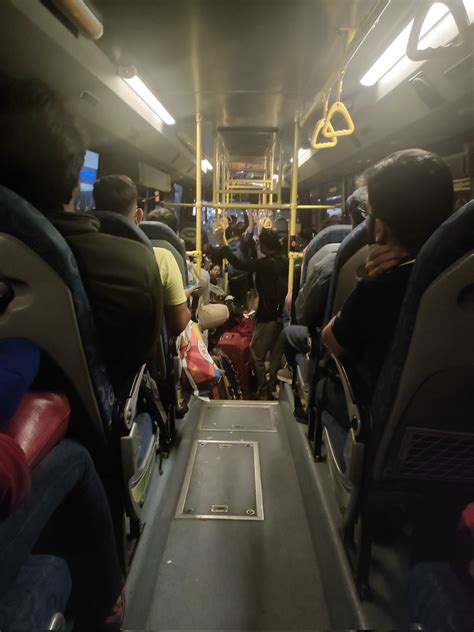 Ranjith Parvathapuram On Twitter That Was The Scene From Bmtc