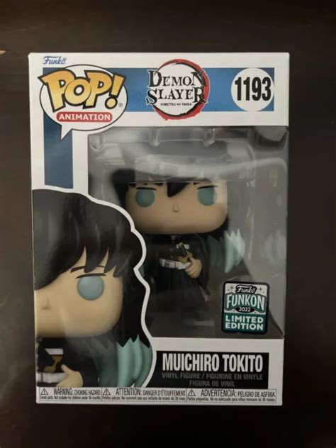 Funko Pop1193 Demon Slayer Muichiro Tokito 2022 Funkon Ex Shared