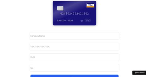 Card React Examples CodeSandbox