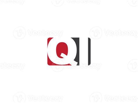 Monogram Png Qi Logo Letter Creative Square Shape Qi Business Logo Png