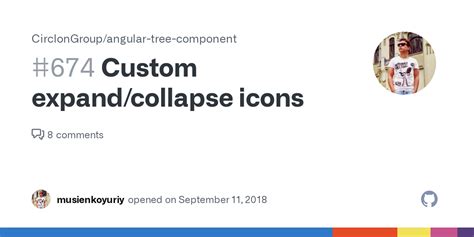 Custom Expand Collapse Icons Issue CirclonGroup Angular Tree Component GitHub