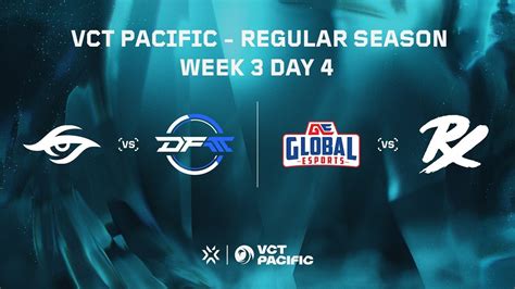 Ts Vs Dfm Ge Vs Prx Vct 퍼시픽 레귤러 시즌 3주차 4일차 Youtube