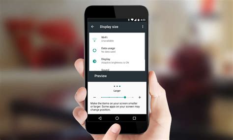 How To Change The Text And Icon Size In Android Nougat Tom S Guide