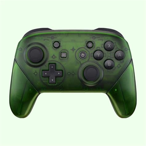 Custom Nintendo Switch Pro Controller Jungle Green Samtendo