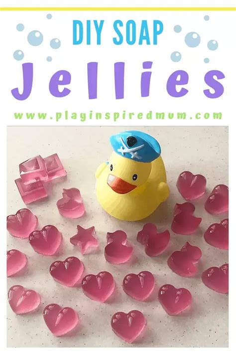 Diy Bath Time Soap Jellies Play Inspired Mum Diy Bath Products Diy Bath Soaps Diy Soap