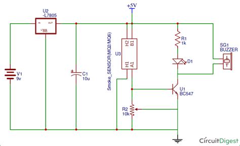 Diy Arduino Smoke Detector Shield Using Mq2 Gas Sensorcircuit Digest