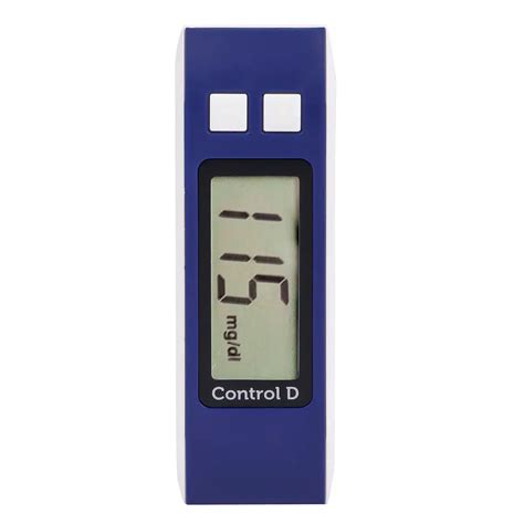 Control D Glucometer Blue 1pcs First Door To Door B2b