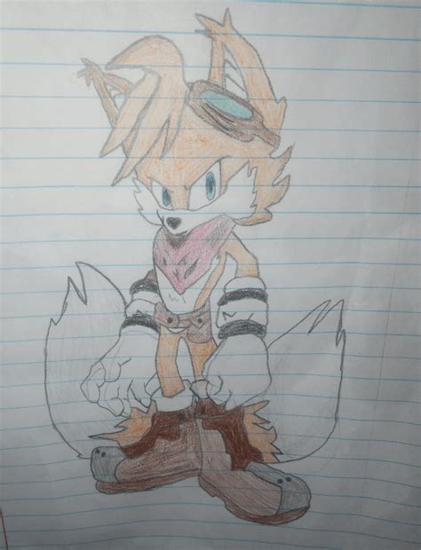 Tails Art I Drew Rmilesprower