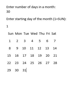 Using Shell Script Given A Month And The Day Of The Chegg Com