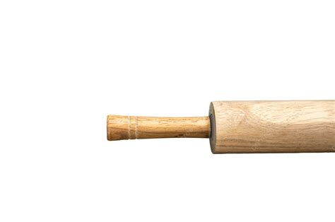 Rolling Pin On Table Bakery Working Bake Closeup Vintage Bakery Png