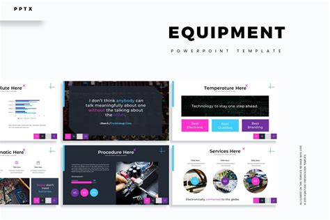 Equipment Powerpoint Template Powerpoint Templates Powerpoint