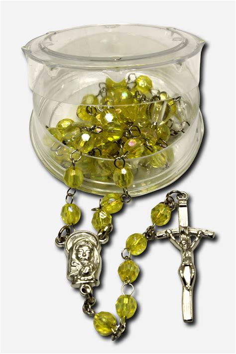 Plastic Rosary 5 Mm Beads R2 49201 St Pauls
