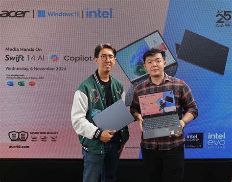 Acer Swift Ai Laptop Intel Evo Dengan Prosesor Intel Core Ultra Series Yangcanggih Com